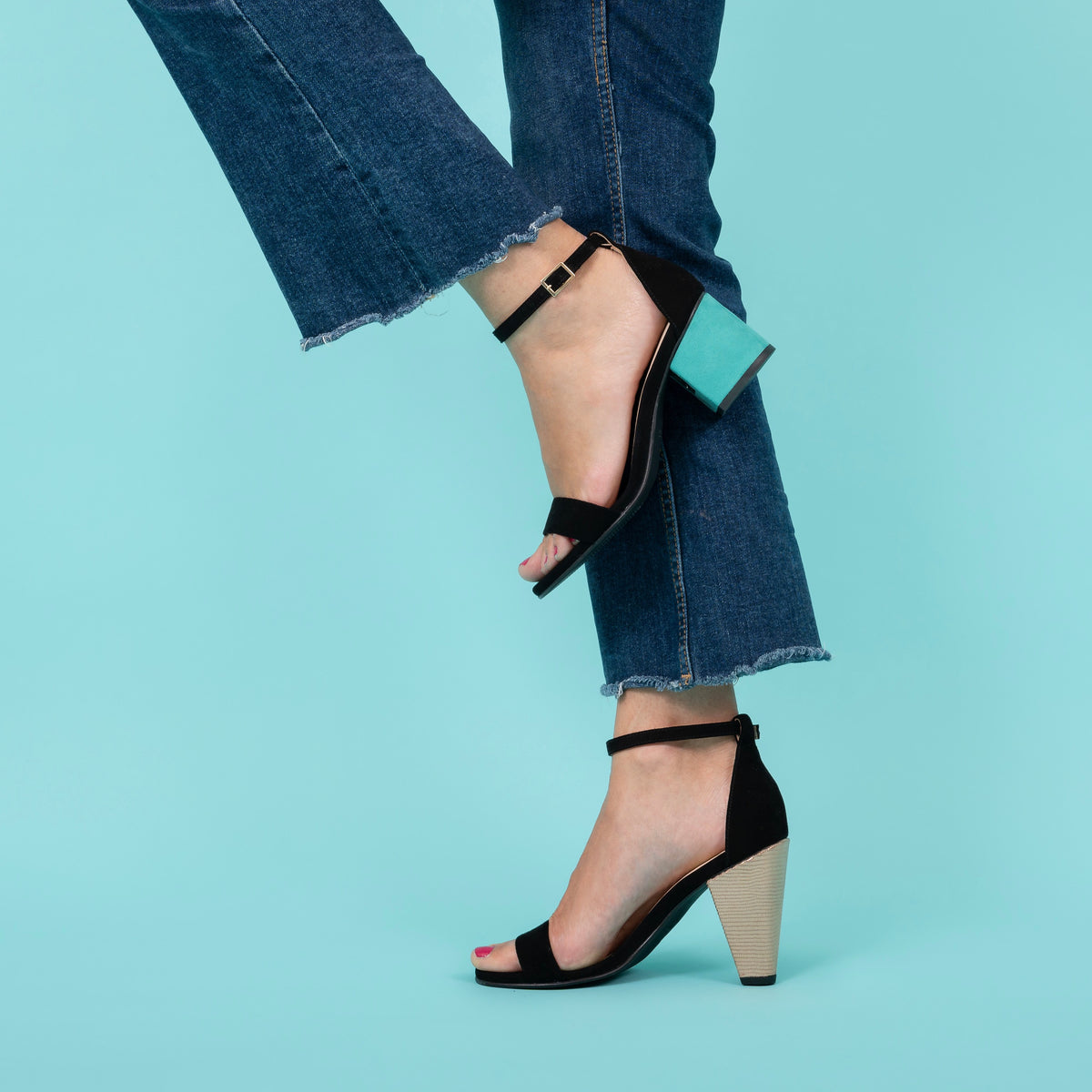 Customize your chic sandals with interchangeable heels | My Choupi Chouz